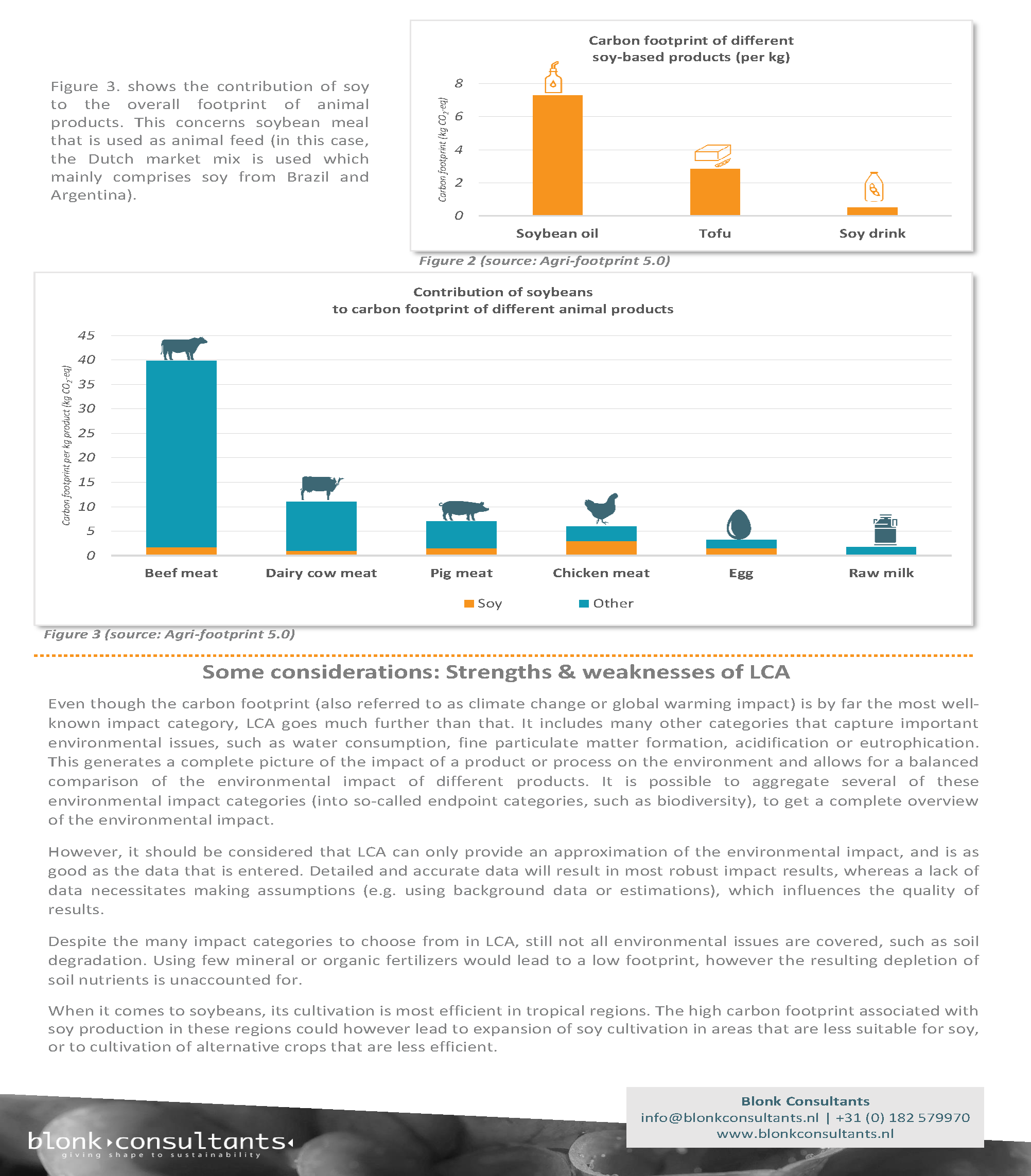 Information Sharing: Environmental Footprint of Soy - Life Cycle ...